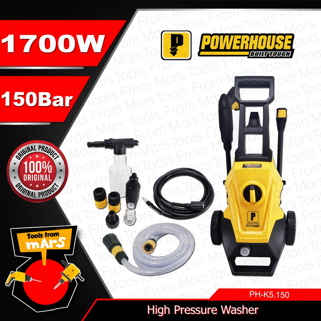 POWERHOUSE USA Industrial Heavy Duty Portable High Power Pressure ...