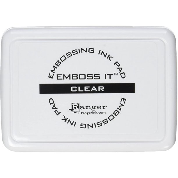 RANGER EMBOSS IT PAD Clear (Embossing Ink, Stamp) | Shopee Philippines