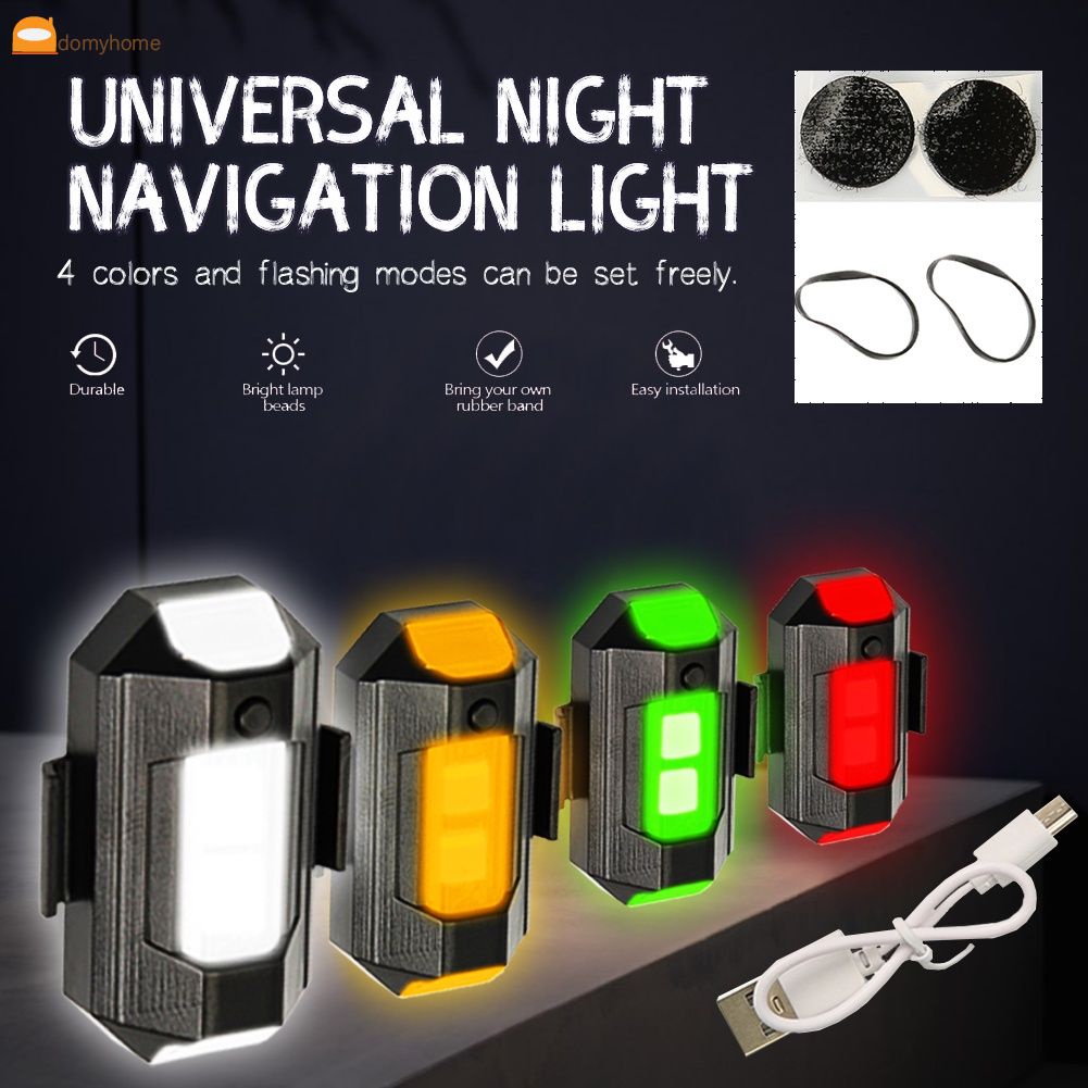 (ready) 3/4/7color Bike motorcycle tail lamp led aircraft flash lamp Safety Warning Flashing ...