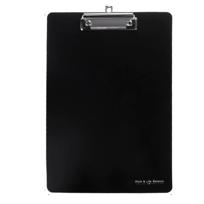 Hard Plastic Clip Board File Stationery Hardboard Paper Holder School ...