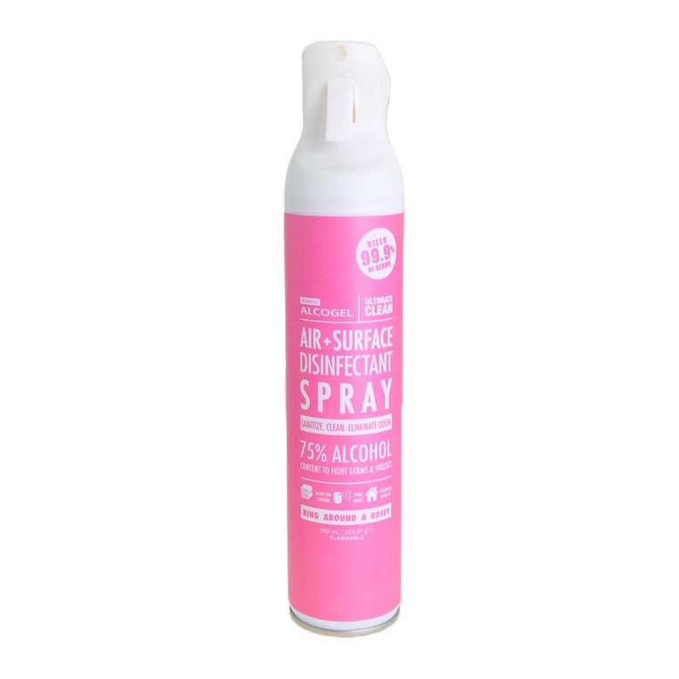 CPV0300C - Bench/ Alcogel Air+Surface Disinfectant Spray 300m - Ring ...