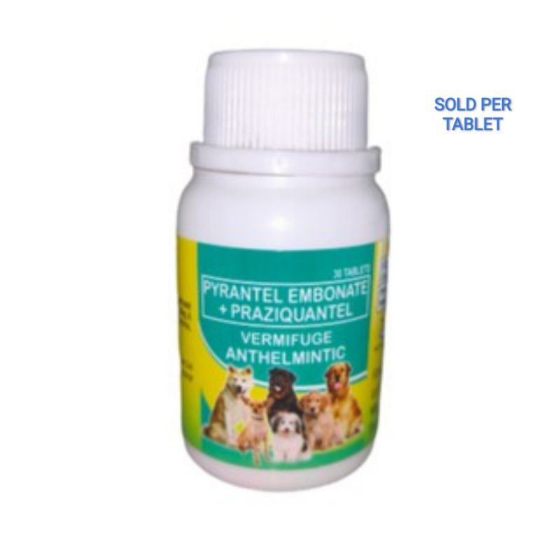 Vermifuge Pyrantel Tablet Dewormer Sold per tab | Shopee Philippines