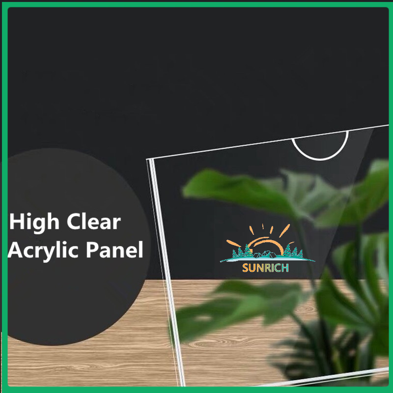 A4 Double-Layer Publicity Column Card Set Product Display Rack Insert ...