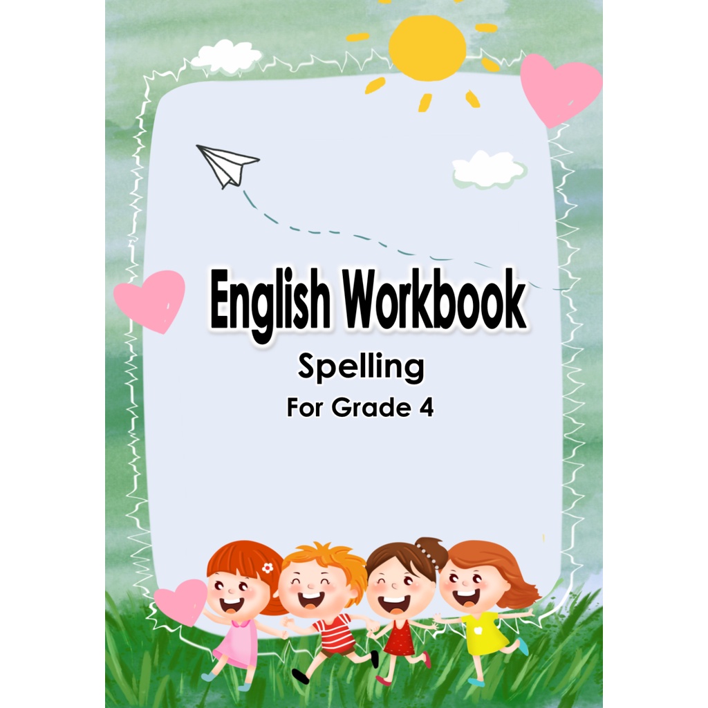 GRADE 4 SPELLING WORKBOOK (60 PAGES) | Shopee Philippines