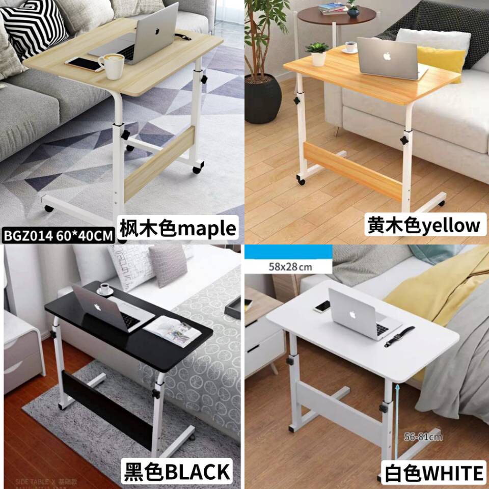 Adjustable Portable Standing Wooden Computer Laptop Home Office Desk ...