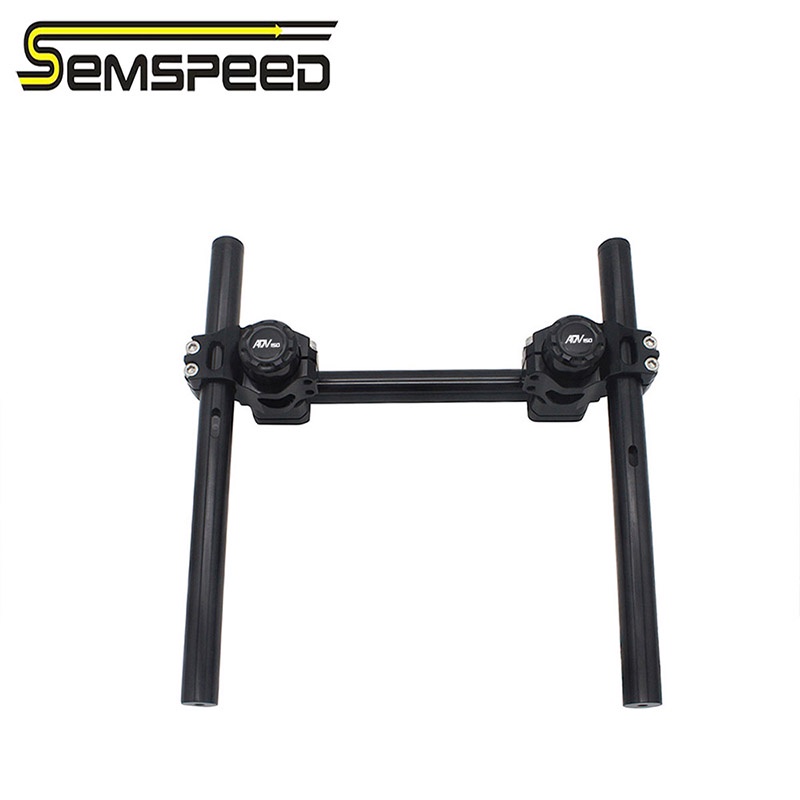 SEMSPEED Universal Motorcycle CNC 22mm Handlebar Handle Bar Fork Tube Clip On Clipons | Shopee ...