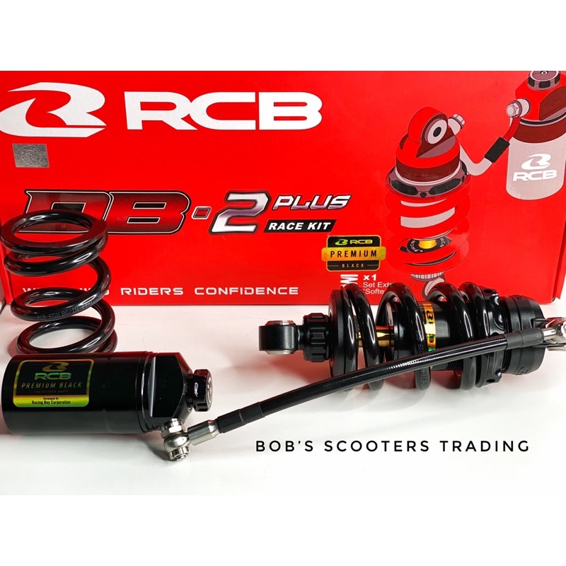 RCB DB2+ Line Monoshock Premium Black Gold Edition Sniper 150 / Sniper 155 (208MM) | Shopee ...