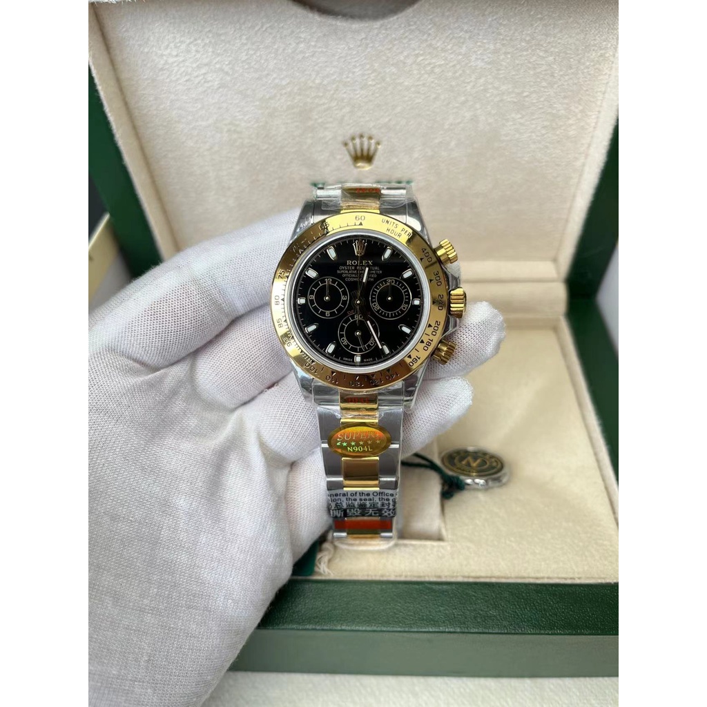 【N Factory】Ro♛lex D.aytona series men's mechanical watch 40mm 4130 ...