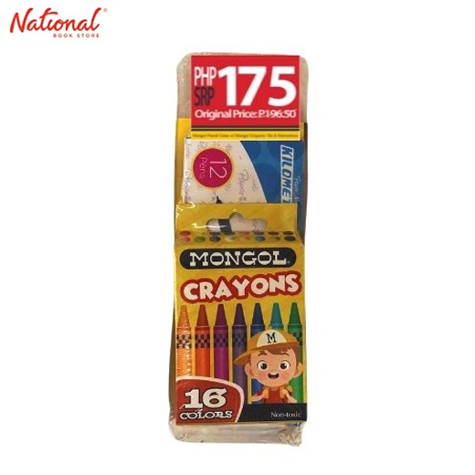 Mongol Exam Pencil Case With Mongol Crayon 16S And Kilometrico ...