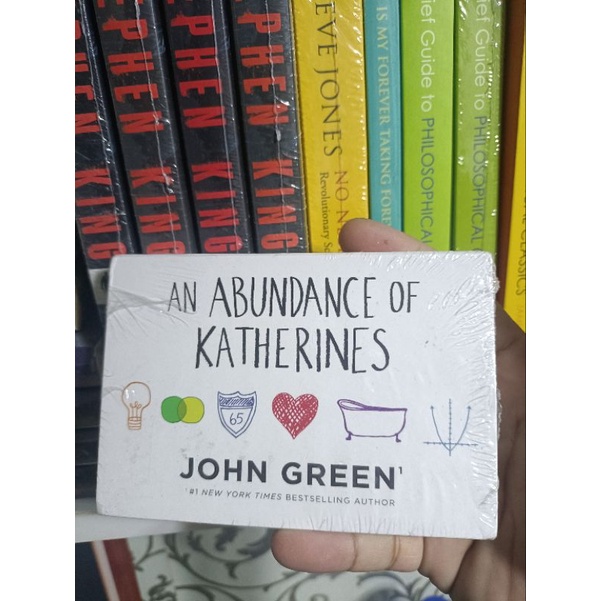 AN ABUNDANCE OF KATHERINES by JOHN GREEN (MINI EDITION) | Shopee ...