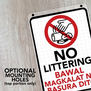 No Smoking Bawal Manigarilyo Sign | Smoking Area Sign | Laminated ...