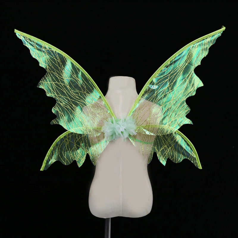 fol Fairy Wing Cape Halloween Party Cosplay Fairy Angel for Butterfly ...