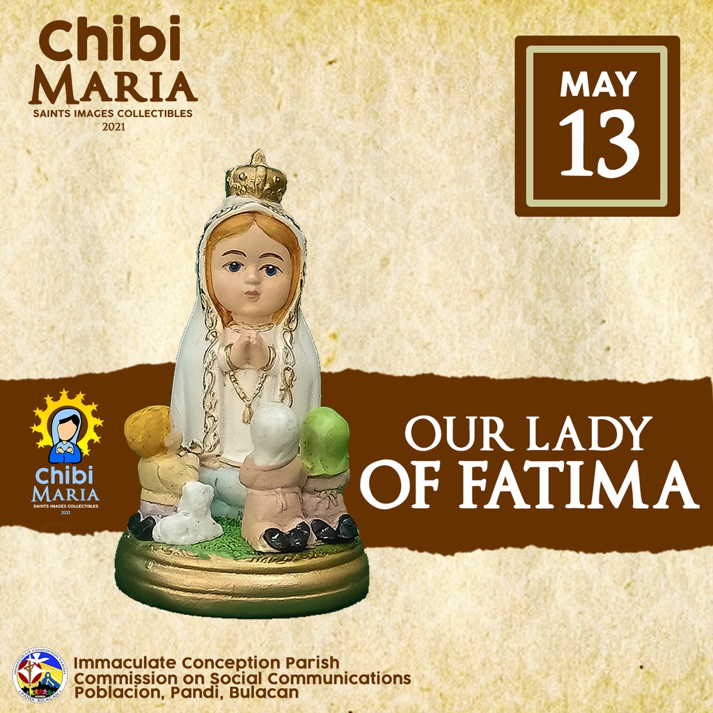 Chibi Saint - Our Lady of Fatima | Shopee Philippines