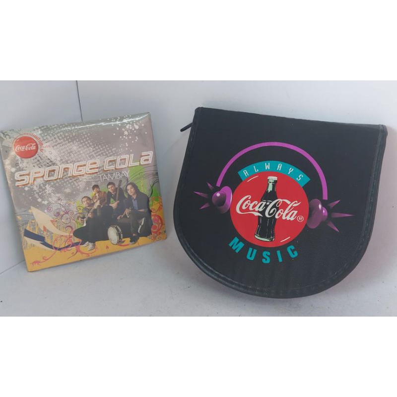 Coca-cola Coke CD Case & 2011 Spongecola CD | Shopee Philippines