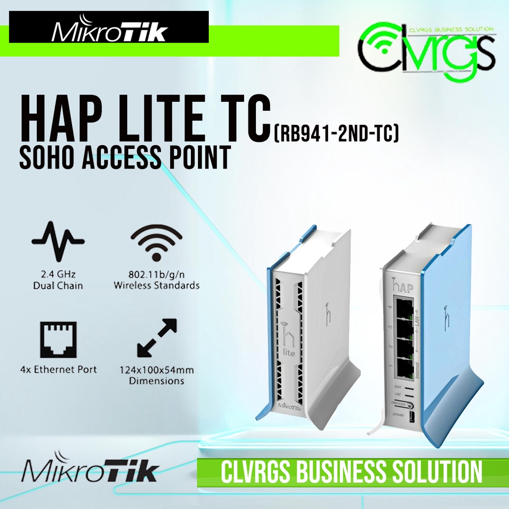 MIKRTOTIK HAPLITE RB941-2nd-TC | Shopee Philippines