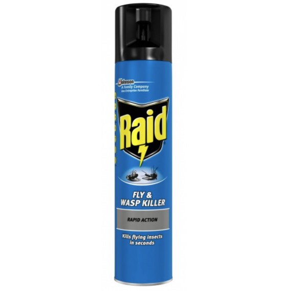Raid Fly & Wasp Killer Rapid Action Aerosol 300ml KECORP_S1 | Shopee ...