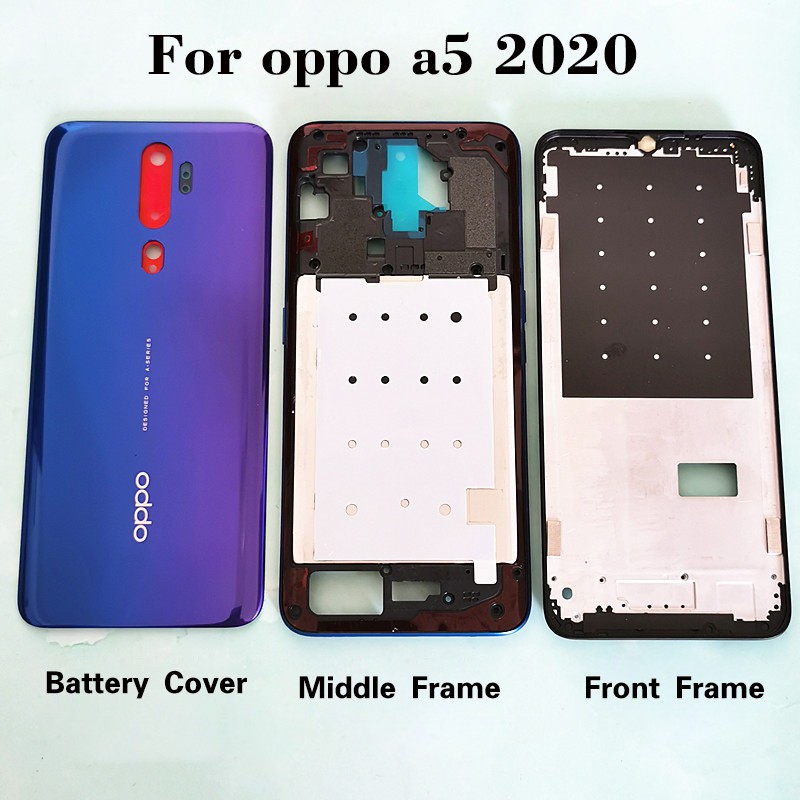 For Oppo A5 2020 CPH1933 CPH1931 CPH1935 LCD Faceplate Frame Front ...