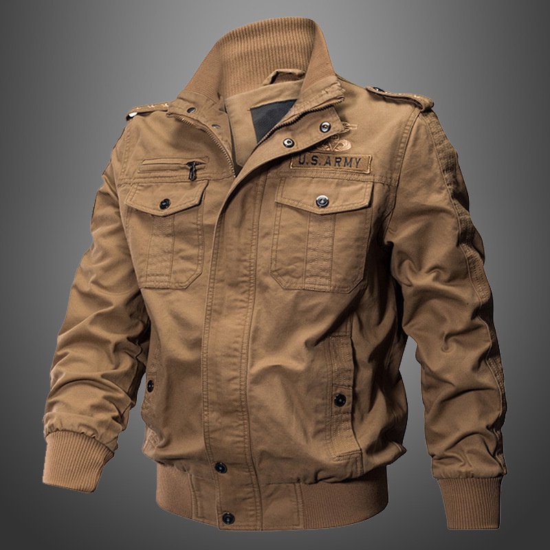 Ma1 Bomber Jacket Men Plus Size Pilot Military Spring Autumn Big Coat ...