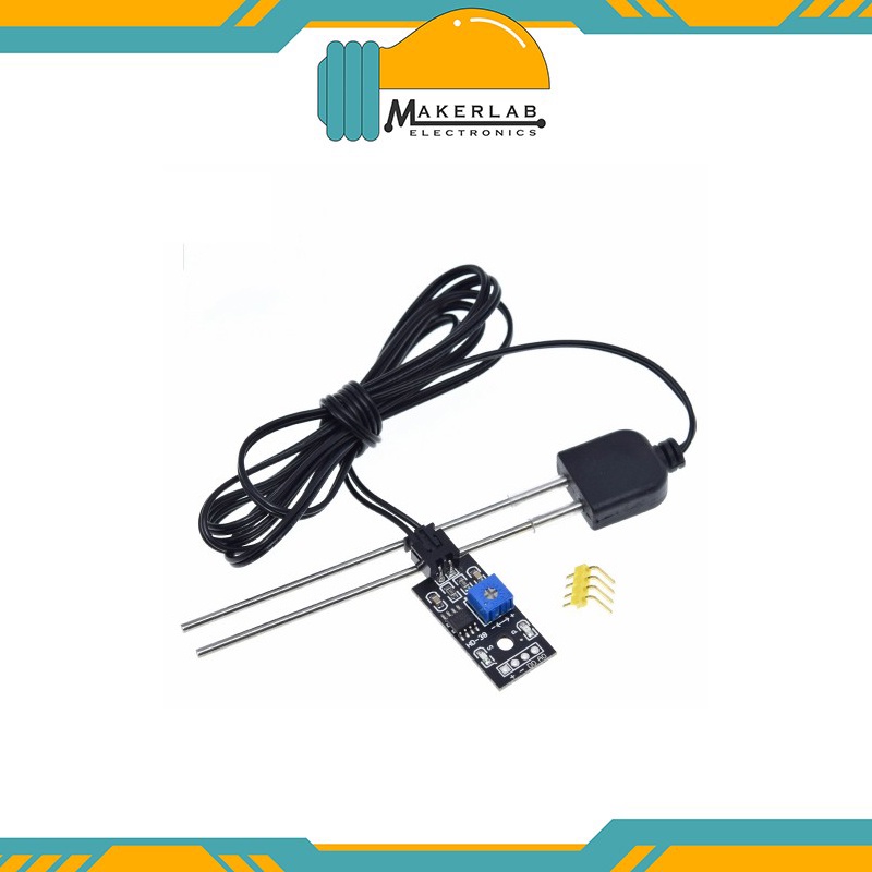 Soil Moisture Sensor Detector Module Humidity Test Sensor with Metal ...
