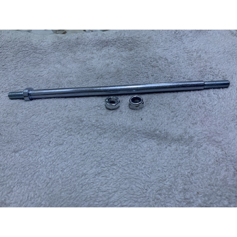SWING ARM PIVOT AXLE WITH SELF LOCK HONDA WAVE 100 WAVE 125 | Shopee ...