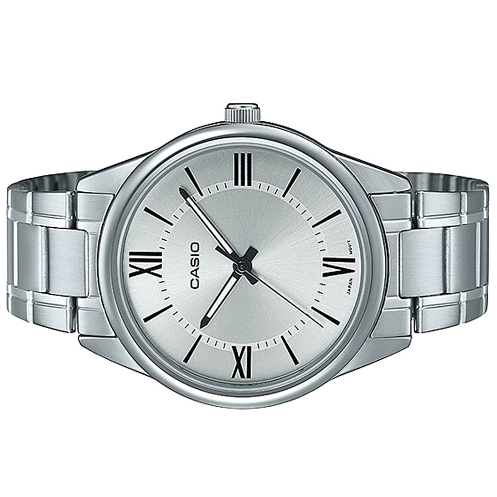 Casio MTP-V005D-7B5 Analog Stainless Steel Strap Watch For Men | Shopee ...