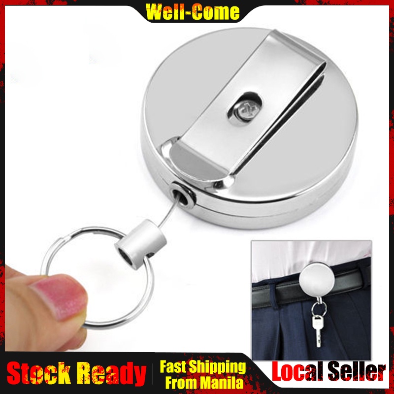 60cm key buckle clip, retractable key buckle, anti-theft key buckle ...