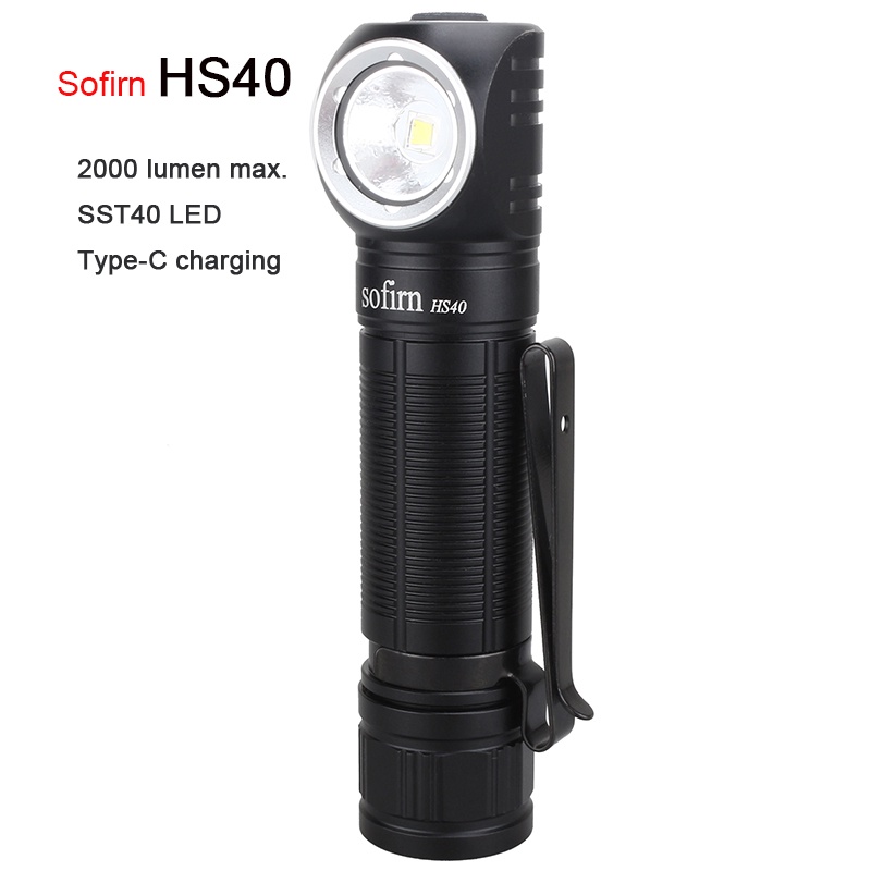 Sofirn Hs40 Led Headlamp Super Bright 2000 Lumen Type-C Rechargeable ...