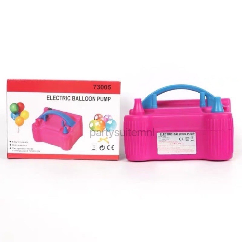 73005 Two Nozzle Pink Electric Balloon Pump | Shopee Philippines