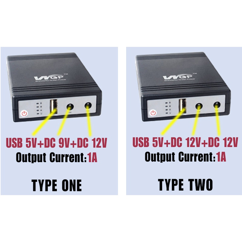 10400mA UPS Power Supply Modem UPS Powerbank Mini UPS For wifi Router ...