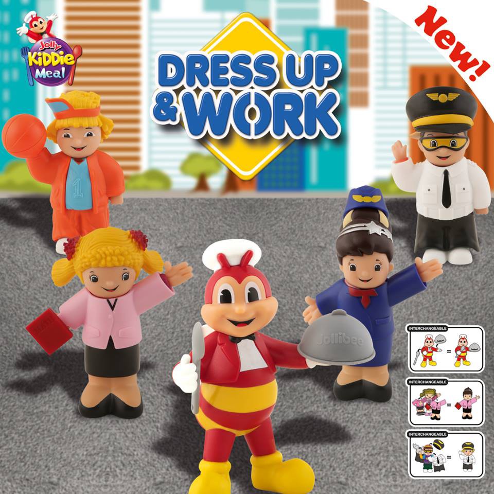 Jollibee Dress Up and Work - Complete Set | Shopee Philippines