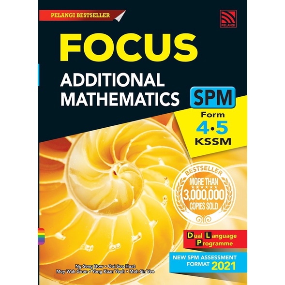 FOCUS 2021 SPM Additional Mathematics KSSM Latest syllabus | Shopee ...