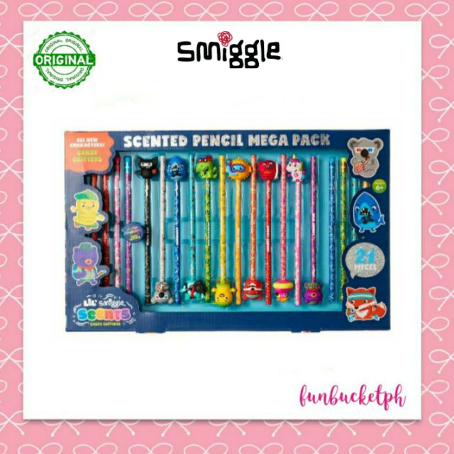 Smiggle Scented Pencil Mega Pack | Shopee Philippines