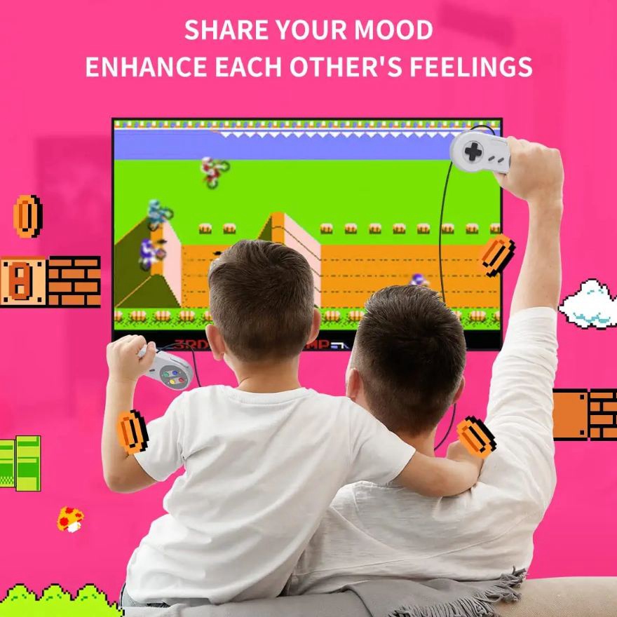 Super Mini Handheld Classic Video Game Box Game Console With Built-in ...