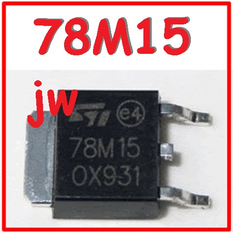 Pangestu Sparepart - IC 78M15 7815 15V regulator TO-252 SMD ready ic ...