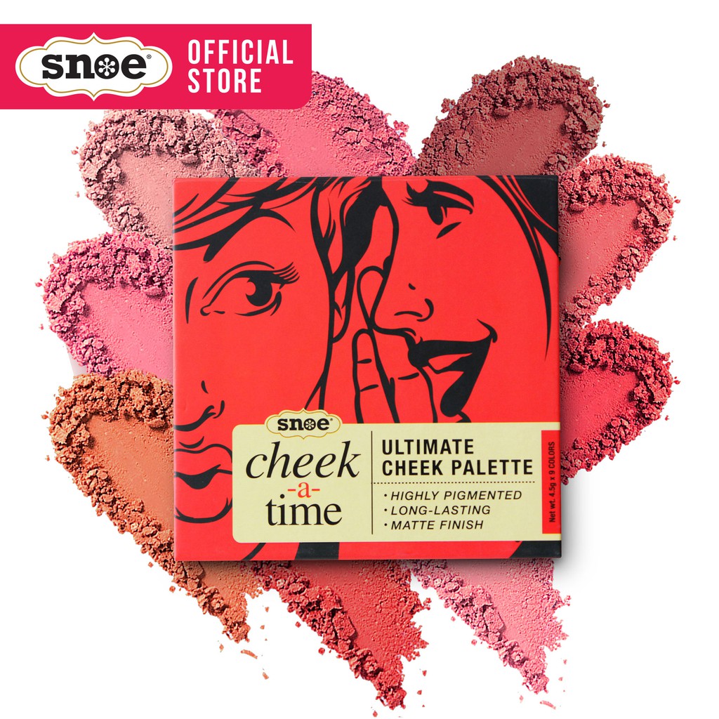 Snoe Beauty Cheek A Time Ultimate Cheek Palette | Shopee Philippines