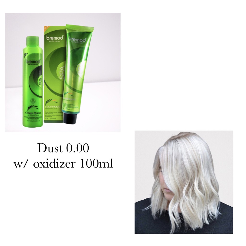 Dust 0.00 Hair Color w/ oxidizer 100ml | Shopee Philippines