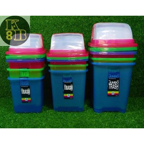 (Flip Top) Trash Can with Cover (Basurahan)(Choose color) | Shopee ...