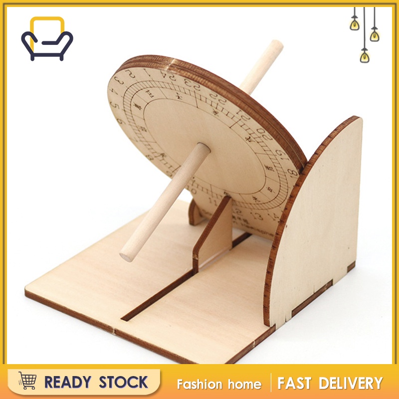 Fashion homePortable Equatorial Sundial Clock Compact Science ...