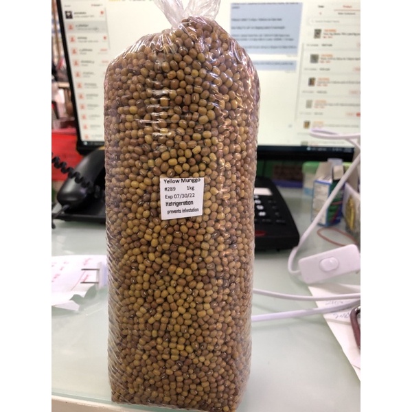 Yellow Mung Munggo Balatong Dilaw (2x500g) 1kg | Shopee Philippines