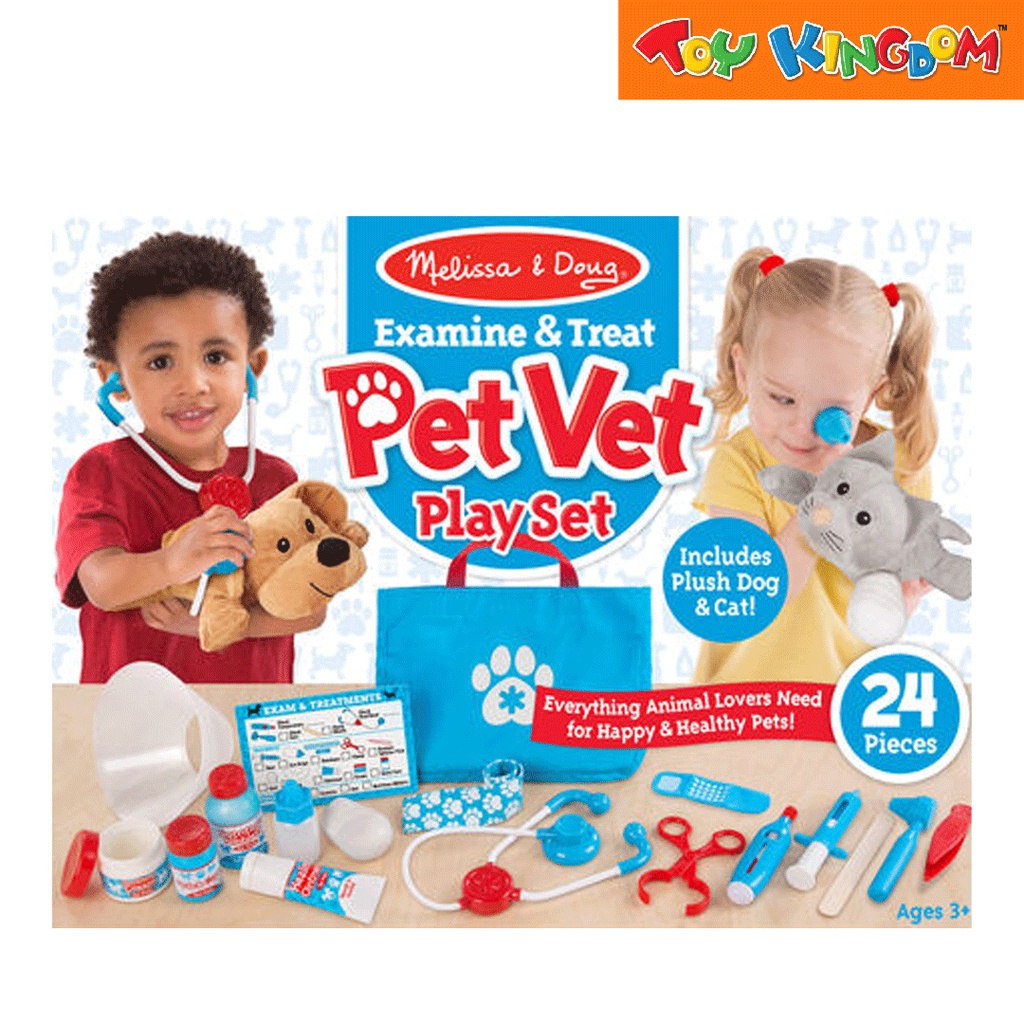 Melissa & Doug Examine & Treat Pet Vet Playset | Shopee Philippines