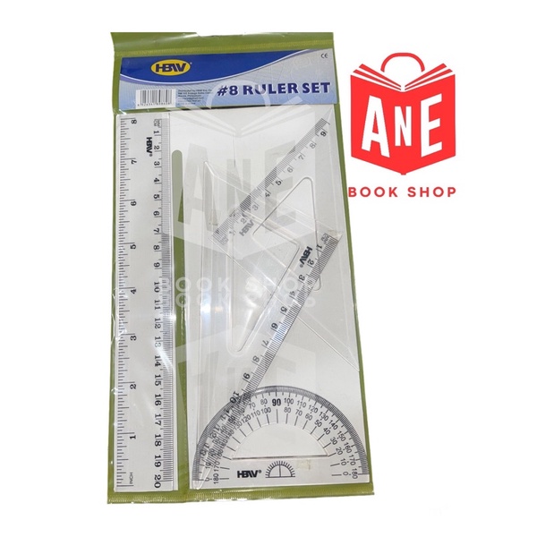 HBW Ruler Set (Sold as Set) | Shopee Philippines