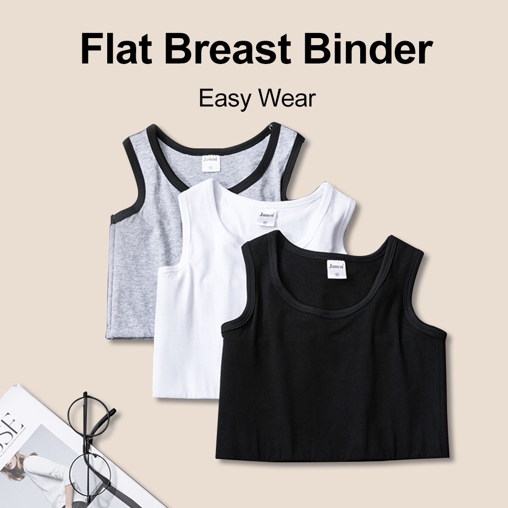 Chest Breast Binder Elastic Bandage Vest Top Breathable Chest Binder
