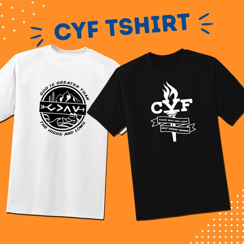 CYF Christian Youth Fellowship UCCP Cotton Tshirt | Shopee Philippines