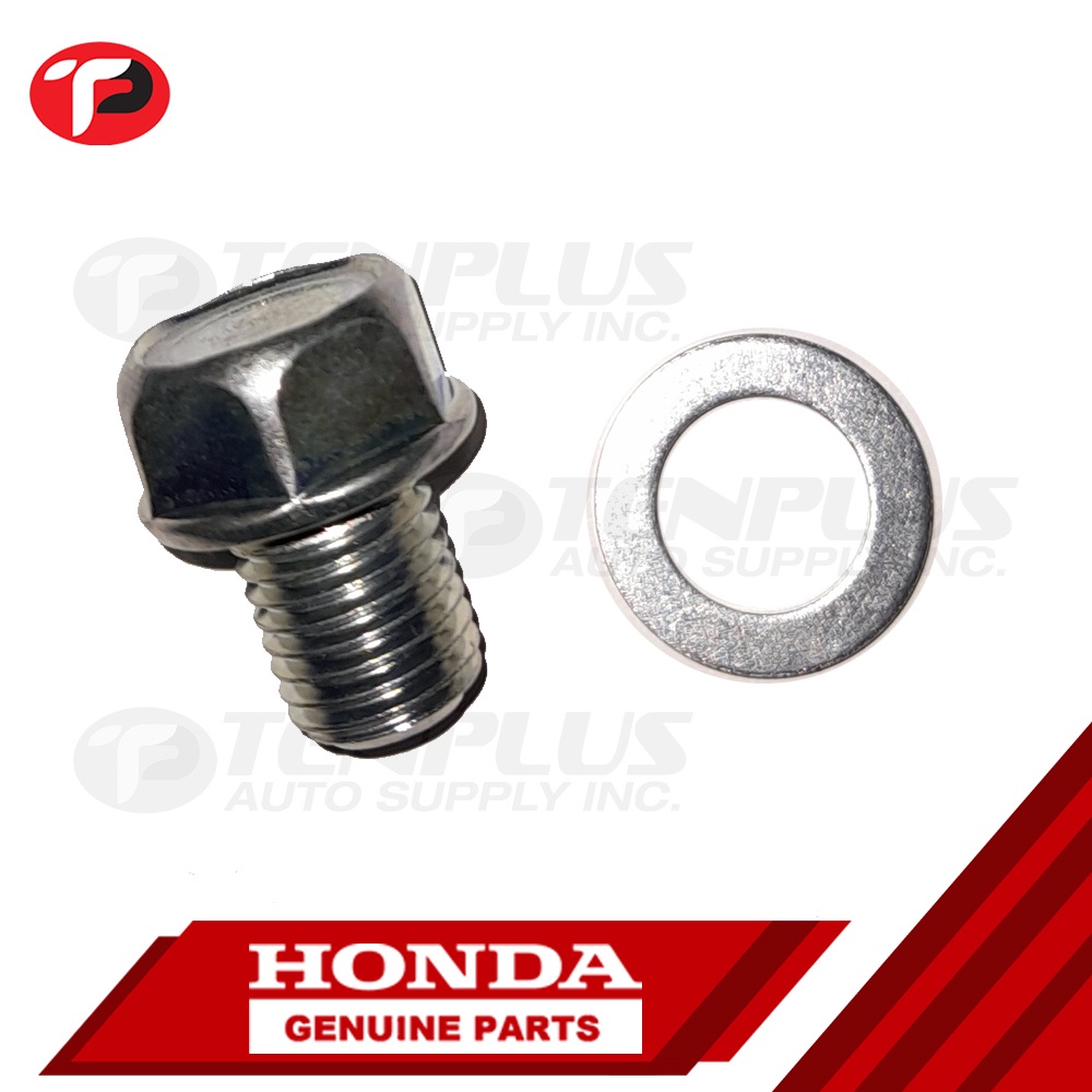 Honda Genuine Parts Drain Plug and Washer 12MM Wave 100/125; XRM 110/ ...