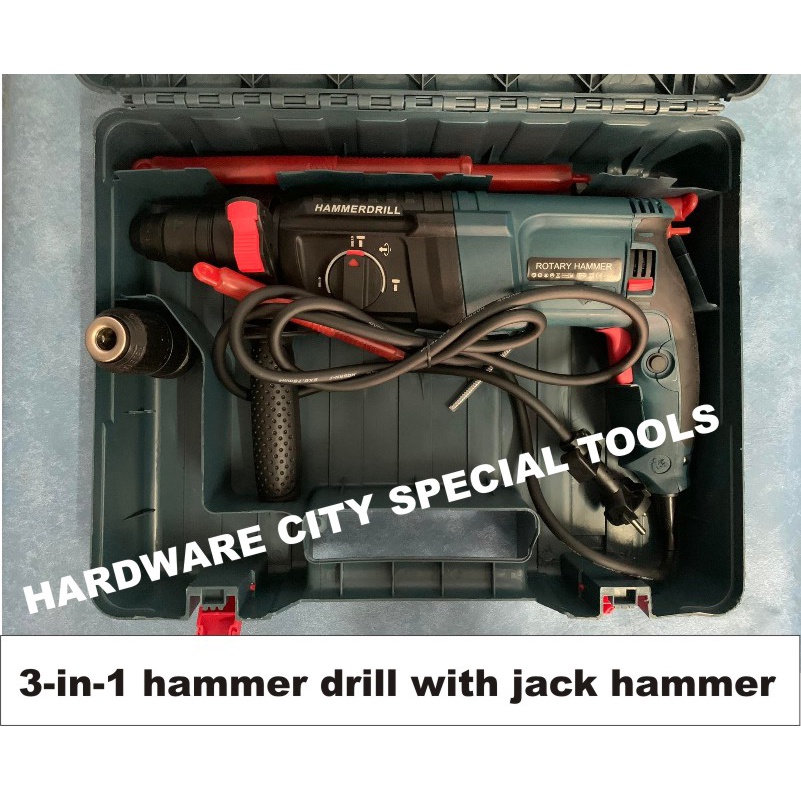 Rotary Hammer Drill SDS Plus Demolition Hammer for Concrete Drill 13Amp ...