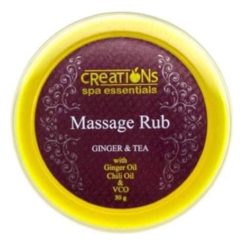 Creations Spa Essentials Pain Relief Rub 100% ORIGINAL (NEW LABEL ...
