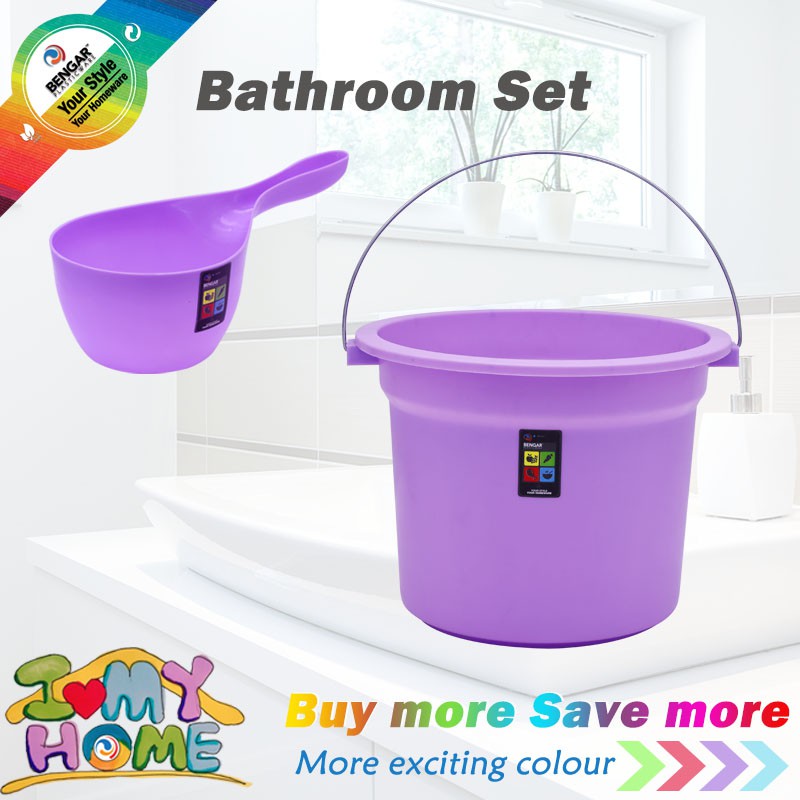 BENGAR PLASTICWARE High Quality Collection Good Bathroom Sets Plastic ...