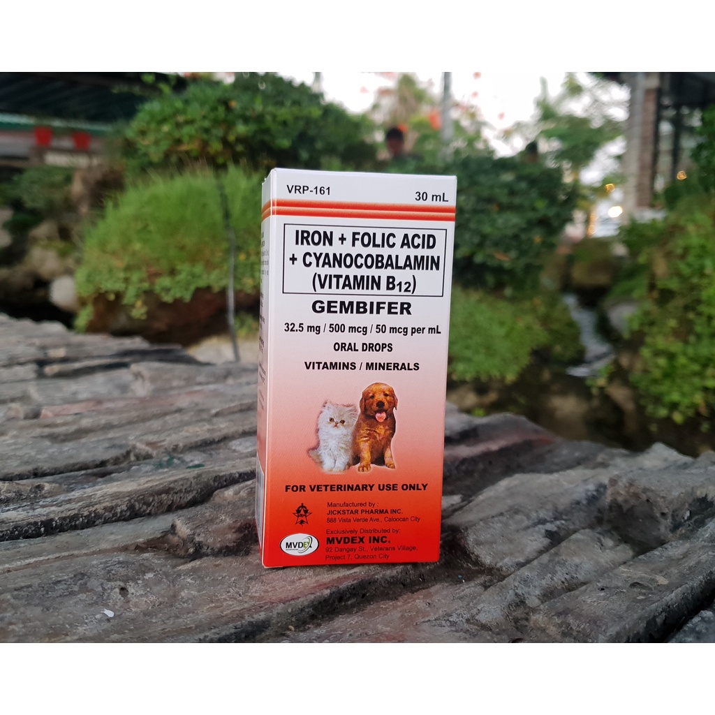Gembifer Drops 30mL for DOGS and CATS with 1 FREE Syringe | Shopee ...