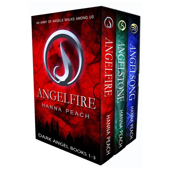 Box Set Angelfire, Angelstone, Angelsong by Peach Hanna (HC) | Shopee ...