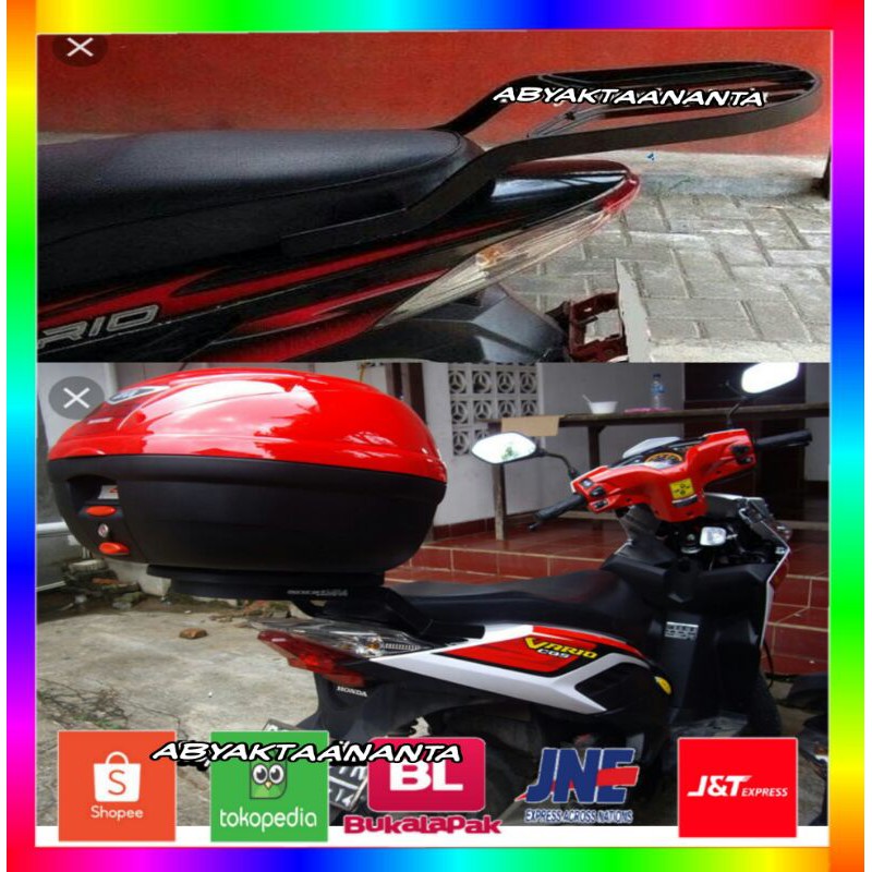 HONDA BRACKET BRICKETS VARIO 110 TECHNO STRONG CAN BE FOR SHAD GIVI ...